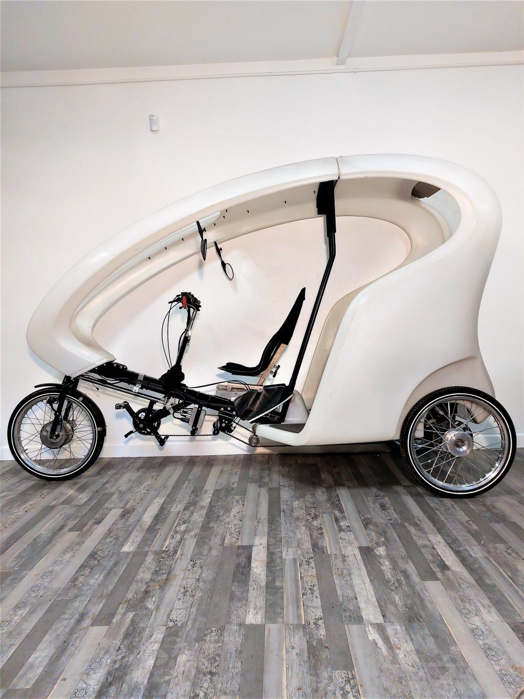Vélo-taxi Veloform Nice - Fiche vehicule - Tripup